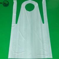China Custom Disposable PE Apron Plastic PE Apron Making Machine by Roll or Sheet for sale