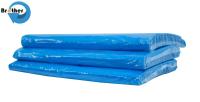 China Disposable PE Apron Clear Blue Green Yellow Colors for Cleaning for sale