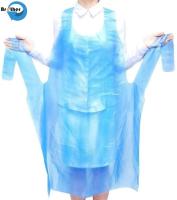 China PE Apron with Custom Logo Waterproof Cooking Aprons for Restaurant Use for sale