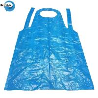 China High Quality PE Apron Blue Custom Disposable Aprons for Kitchen for sale
