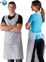 China High Quality PE Apron Blue Custom Disposable Aprons for Kitchen for sale
