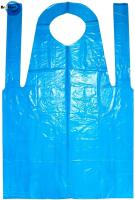 China Factory Wholesale Customized Color or Blue PE Apron Disposable Eco Friendly PE Apron for sale