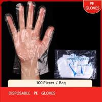 China Hygienic Food-Grade Disposable PE Gloves Waterproof Safe for Food Preparation & Cleaning Boxed Packaging & Printing Product for sale