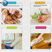 China Plastic Disposable PE Gloves for Food Handling Latex-Free Powder-Free Food Grade, Eco-Friendly, Clear, Pack of 200 CPE TPE for sale