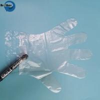 China Waterproof Disposable Plastic Gloves Food Grade PE for Storage & Industry Use Manufactured in China for sale