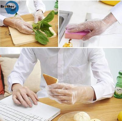 China Polythene Food Gloves, Hand Gloves Disposable, Plain Hand Gloves, Classic Gloves, Gloves PVC, Customisable Gloves for sale