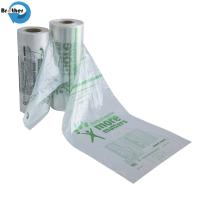China Food Fresh HDPE LDPE Plastic Produce Bag Clear Packaging Shopping Roll Food Bags on Roll for Produce for sale