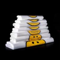 China High Quality Supermarket Plastic Vest Handle Bag Manufactures Thank You Plastic Bags with Logo for sale