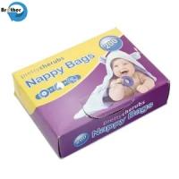 China Roll-Packaged Diaper Disposal Bags Nappy Sack for Quick and Easy Use at Home or on-The-Go for sale