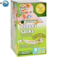China HDPE Scented Baby Diaper Bags Odor-Neutralizing Leak-Proof Disposable Bags for Newborns and Toddlers for sale