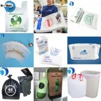 China HDPE Scented Baby Diaper Bags Odor-Neutralizing Leak-Proof Disposable Bags for Newborns and Toddlers for sale
