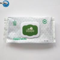 China Custom Factory Direct Price OEM Disposable Baby Nappies Bags Baby Diaper Bags on Roll for sale