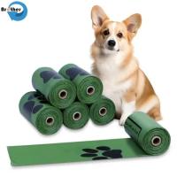 China Eco Friendly 100% Compostable Dog Poo Bag on Roll for sale