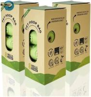 China Custom Printed Plastic PE Dog Poop Waste Bags for Clean-up, Scented, Easy Tie, Leakproof, Pack of 50 Rolls Eco-Friendly for sale