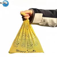 China Hot Selling Disposable Waste Plastic Bags Biodegradable Eco Friendly Pet Dog Poop Bags Portable Pet Waste Bags for sale