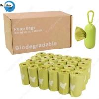 China Custom Orders Accepted T-Shirt Dog Poop Bags Compostable Garbage Bag Biodegradable Dog Waste Bag for sale