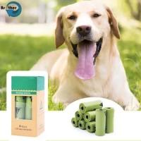 China Hot Selling Eco-Friendly Disposable Biodegradable Dog Poop Bags Strong & Leakproof PE Waste Bags for Pet Owners for sale