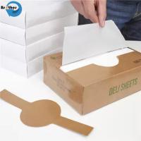 China Food Wrapping Sheet Light Plastic Deli Sheet with Dispenser Box Packaging for sale