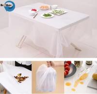 China Plastic Disposable Table Cloths Covers, PE Material, Waterproof, Rectangular Heavy Duty, Custom Sizes Available, Pack of 10 for sale
