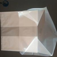 China Custom HDPE LDPE Box Carton Square Bottom Dust Liner Plastic Bag for sale
