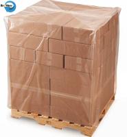 China Plastic Box Liner Custom Big Size Square Bottom Bag - Pallet Cover Bin Carton Inner Liners for sale