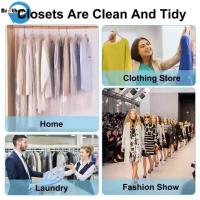 China Manufacturer Clear Poly Dry Cleaning Bags and Clear Plastic Garment Bags on Rolls for sale