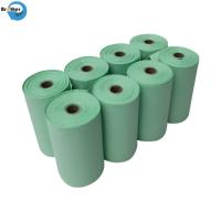 China Biodegradable Cornstarch Dog Poop Waste Bags Home Use Poo Compostable PLA Bpat Custom Packaging for sale