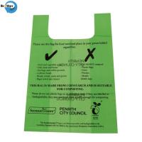 China Wholesale Eco PLA Pbat Friendly Premium Fully Compostable Doggy Dog Waste Poop Bag with Custom Logo Printing for sale