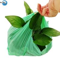 China Eco Friendly 100% Biodegradable Plastic Shopping Corn Starch Compostable Bags with En13432/ASTM-D6400 Standard Pbat/PLA TUV Ok for sale