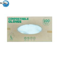 China Eco Biodegradable Compostable PBAT Plastic Gloves for Cookie Snack Kitchen Food Grade for sale