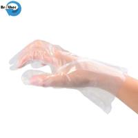 China Disposable Biodegradable Compostable Plastic Gloves Customized Color for Kitchen for sale
