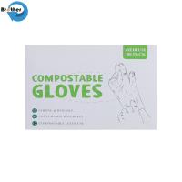 China 100% Biodegradable PLA PBAT Compostable Plastic Kitchen Disposable Gloves for Household Use for sale