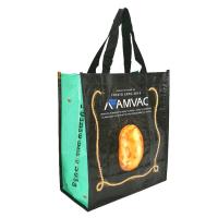 China Promotion eco friendly foldable large capacity shopping laminated pp woven bag for sale