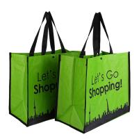 China Promotion eco friendly foldable large capacity shopping laminated pp woven bag for sale
