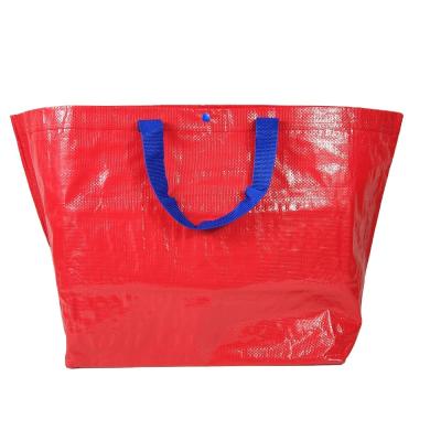 China Customised folding reusable fashion pp woven full printing laminated shopping bag for sale