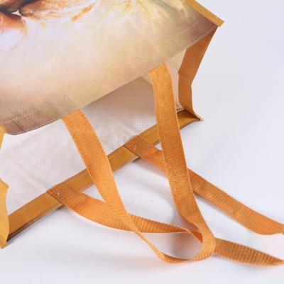 China Eco Friendly China PP Woven Bags for Shopping , Custom PP Woven Shopping Bag Reusable Unisex Polypropylene Woven Bag for sale