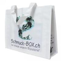 China Customised folding reusable fashion pp woven full printing laminated shopping bag for sale