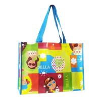 China Eco Reusable Large Shopping PP Woven Hand Bag for sale