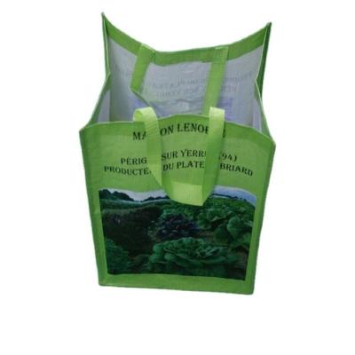 China Recycled Laminated Non Woven Promotional PP Woven Shopping Bag for sale