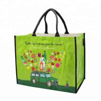 China PP Woven Shopping Bag with OPP Film for sale