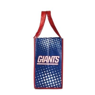 China Promotional Durable Laminated Foldable PP Woven Grocery Shopping Bag for sale
