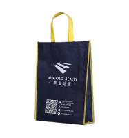 China Supermarket Reusable Recyclable Shopping Gift Promotional Laminated PP Woven Bag for sale
