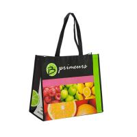 China PP Woven Eco Packaging Die Cut Reusable Laminated Shopping Bags for sale