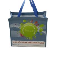 China Waterproof Leakproof Laminated Reusable Shopping PP Woven Seal Tote Bag for sale