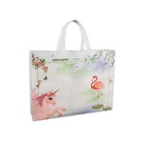 China PP Woven Eco Packaging Die Cut Reusable Laminated Shopping Bags for sale