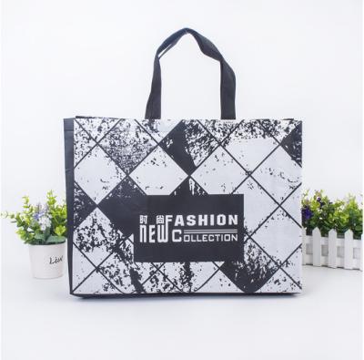 China Waterproof Leakproof Laminated Reusable Shopping PP Woven Seal Tote Bag for sale