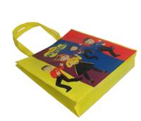 China Jumbo Reusable Holographic Shopping Promotional Hot Sale Grocery PP Non Woven Bag for sale