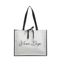 China Reusable PP Woven Tote Shopping Bags for Promotion for sale