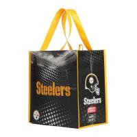 China Low Cost Supermarket Reusable PP Woven Shopping Bag for sale
