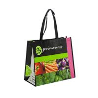 China Bag China Supplier Personalized Print Custom Logo PP Woven Tote Grocery Bag for sale